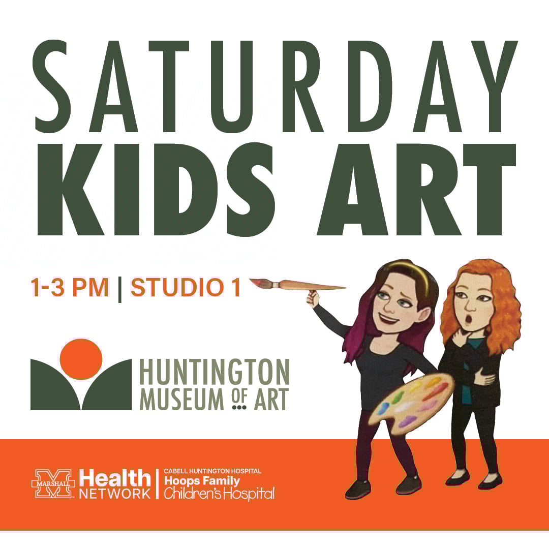 Saturday KidsArt on March 21, 2026 - Huntington Museum of Art